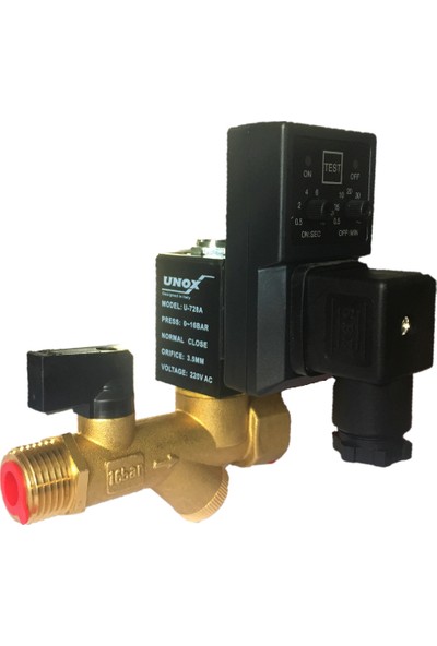 Unox U-728A Otomatik Tank Altı Kazan Boşaltma Vanası 1/2 Unox U-728A Otomatik Tank Altı Kazan Boşaltma Vanası 1/2