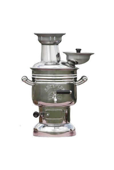 Sözenler 2,5 lt Krom Kömürlü Semaver Sözenler 2,5 lt Krom Kömürlü Semaver