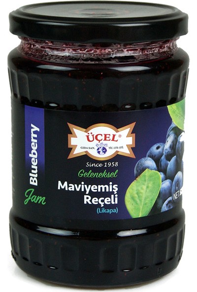 Üçel Maviyemiş (Likapa) Reçeli 680 gr