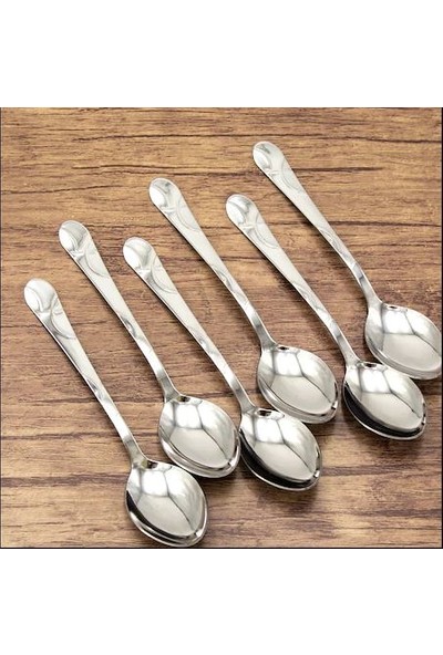 Tercan Lale 12'li Çay Kaşığı