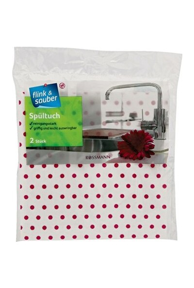 Flink & Sauber Mutfak Bezi 2'li 35 x 35 cm Flink & Sauber Mutfak Bezi 2'li 35 x 35 cm