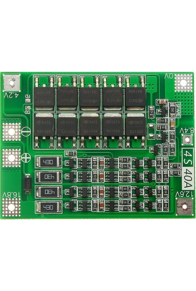 Myrobotech Bms 4s 40A Standart Versiyon Lityum Batarya Bms Koruma Kartı Lipo Myrobotech Bms 4s 40A Standart Versiyon Lityum Batarya Bms Koruma Kartı Lipo