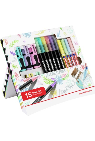 Edding Pastel Boyama Seti 15'li