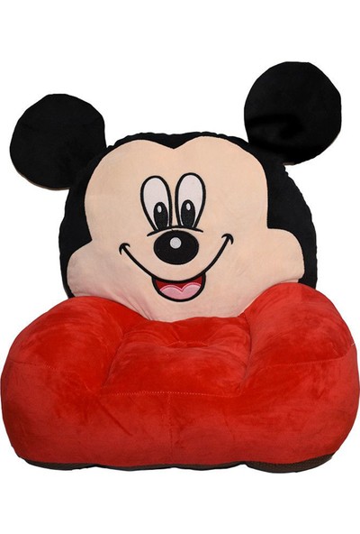 Efe Joy Mickey Mouse Peluş Çocuk Koltuğu Efe Joy Mickey Mouse Peluş Çocuk Koltuğu