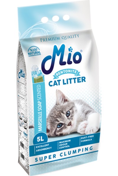 Mio Marseille Kokulu 5lt Ince Kedi Kumu