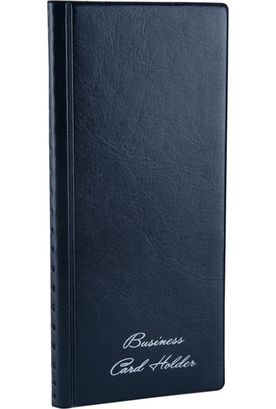 2K Biala 4 Sıralı 160 Kart Kapasiteli Kartvizitlik 12 x 26 cm Lacivert