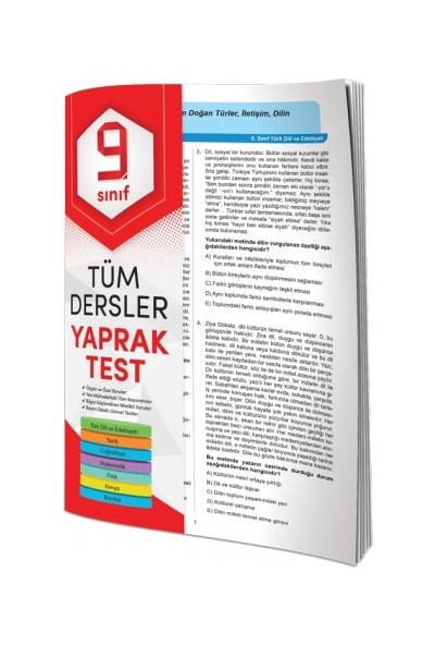 Element Yayınları 9.sınıf Tüm Dersler Yaprak Test Element Yayınları 9.sınıf Tüm Dersler Yaprak Test