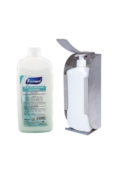 Ficomed El ve Cilt Temizleme Solüsyonu 1000 ml - Metal Dezenfekte Aparatı Ficomed El ve Cilt Temizleme Solüsyonu 1000 ml - Metal Dezenfekte Aparatı