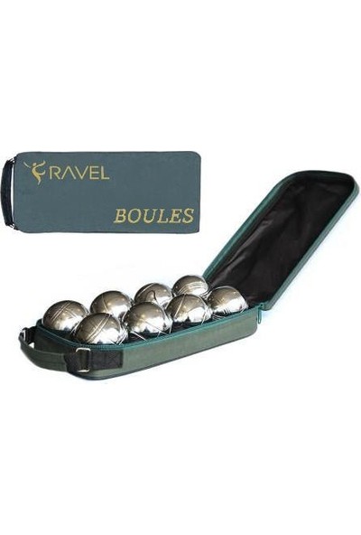 Ravel Bocce Set Çantalı 8’li Metalik Bocce Seti Ravel Bocce Set Çantalı 8’li Metalik Bocce Seti