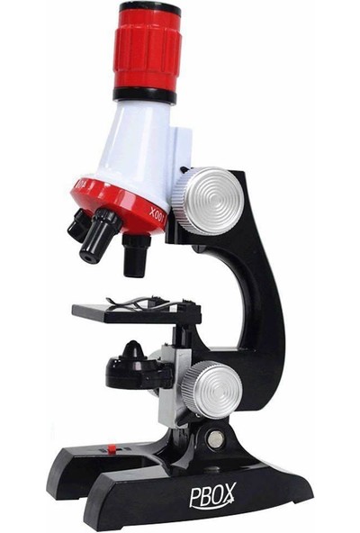 Pbox Science Kits For Kids Microscope Beginner Microscope Kit LED 100X, 400X, And 1200X Pbox Science Kits For Kids Microscope Beginner Microscope Kit LED 100X, 400X, And 1200X