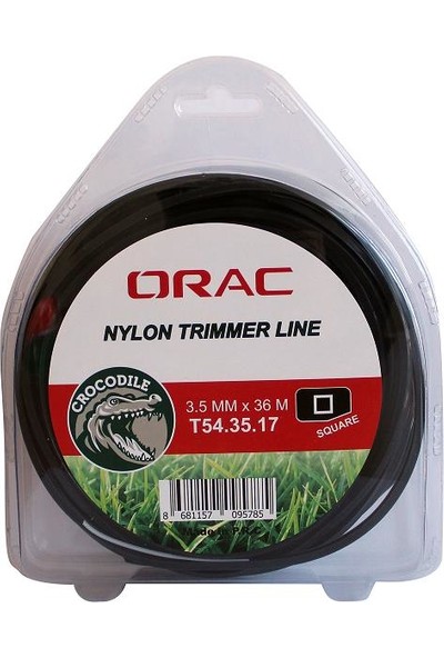 Orac Kare Siyah Tırpan Misinası 3,5 mm 36 M