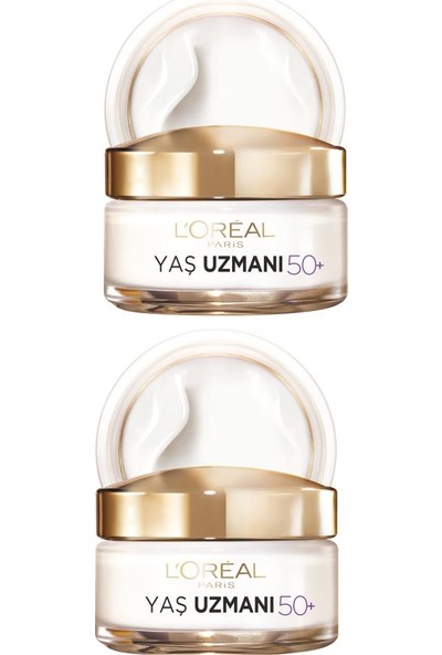 Loreal Paris Yaş Uzmanı 50+ Nemlendirici Krem 50 ml 2 Adet Loreal Paris Yaş Uzmanı 50+ Nemlendirici Krem 50 ml 2 Adet