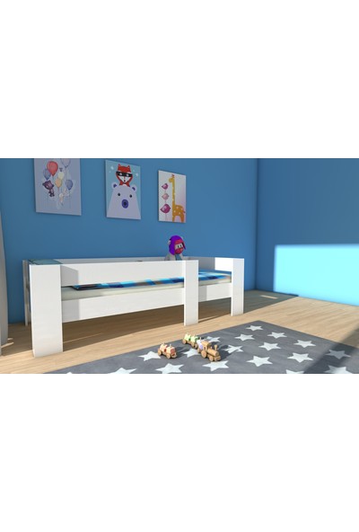 Etmermo Montessori Karyola Beyaz Eymo 2