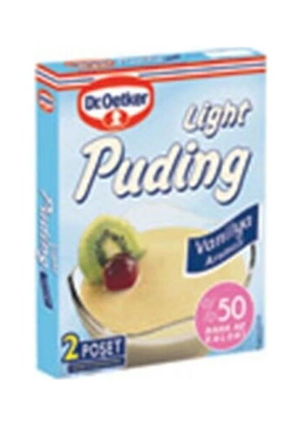 Dr. Oetker Light Puding Vanilyalı 2 x 35 gr Fiyatı