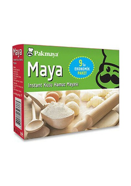 Pakmaya Instant Maya 9 x 10 gr Fiyatı - Taksit Seçenekleri