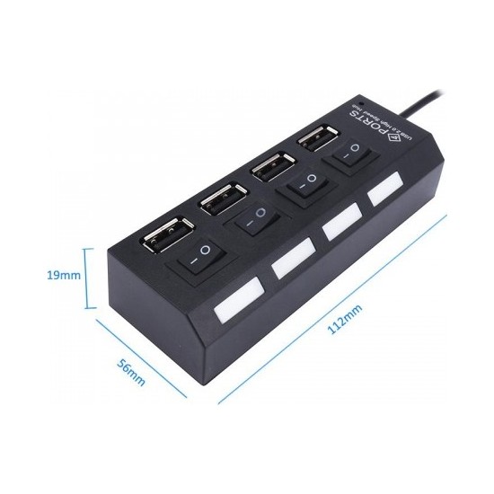 Digitech 4 Port USB 2.0 Çoklayıcı Hub Fiyatı - Taksit Seçenekleri