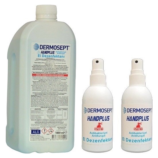 Dermosept Handplus El ve Cilt Dezenfektanı 1000 ml x 100 ml Fiyatı