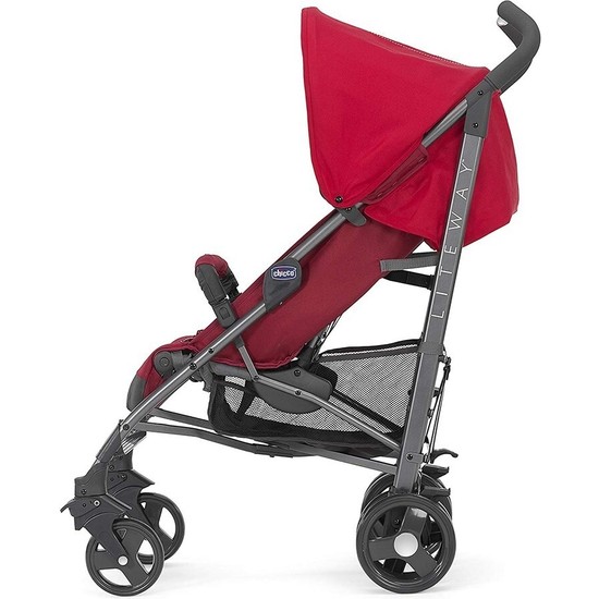Chicco Lite Way 3 Top Baston Bebek Arabası - Kırmızı Fiyatı