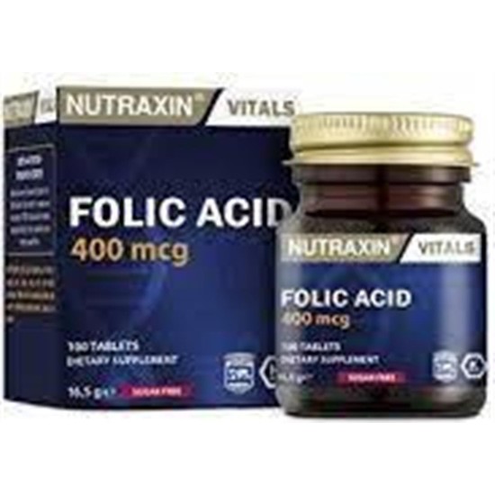 Nutraxin Folik Asit 400 Mcg 100 Tablet Fiyatı - Taksit Seçenekleri