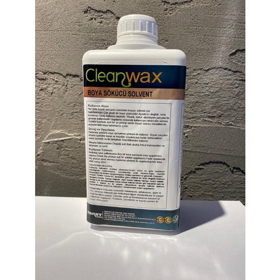 Cleanwax Boya Sökücü Solven Fiyatı - Taksit Seçenekleri