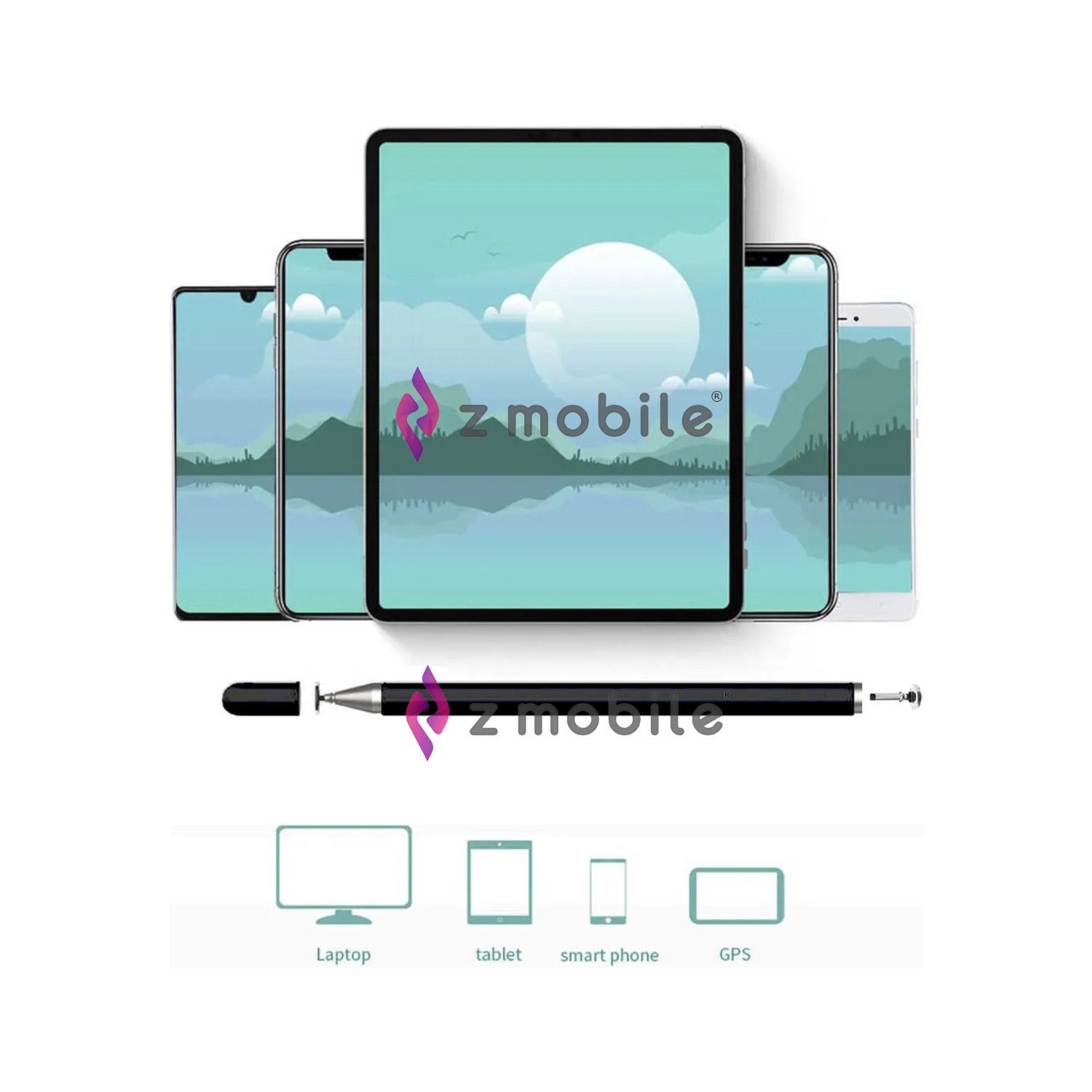 Z-Mobile Honor Pad 8 Tablet Kalemi Stylus Kalem Özel Tasarım Fiyatı