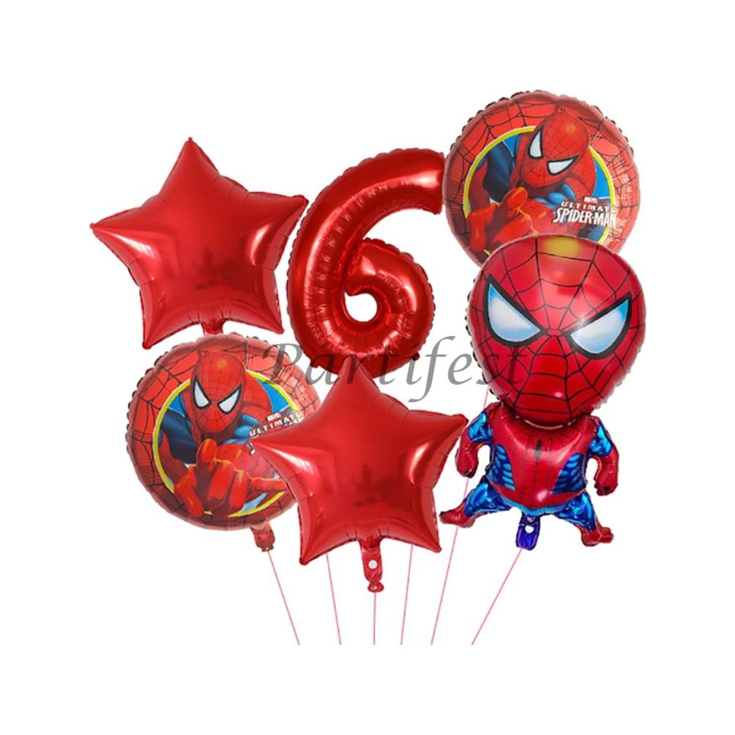 Parti Station Spiderman Örümcek Adam Balon Set Balon Folyo Fiyatı