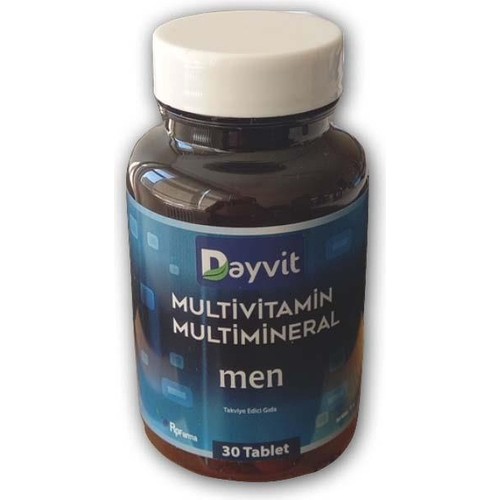 Dayvit Multivitamin Men 30 Tablet Fiyatı - Taksit Seçenekleri
