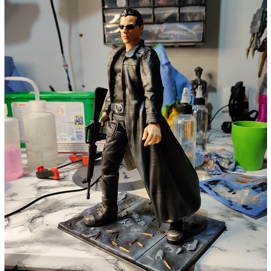 The Matrix Neo Boyalı Figür 25 cm (Dev Boy) Fiyatı