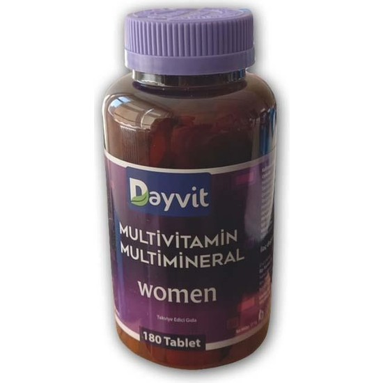 Dayvit Multivitamin Women 180 Tablet Fiyatı - Taksit Seçenekleri
