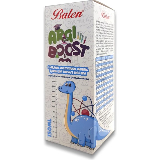 Balen Argı Boost Multivitamin Şurup 150 ml x 3 Adet Fiyatı