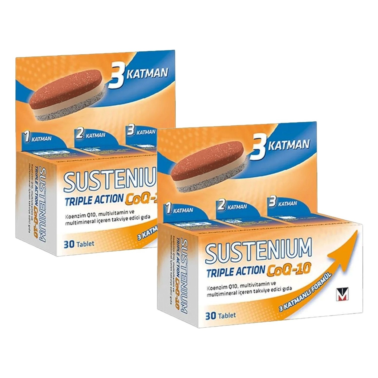 Sustenium Triple Action Coq-10 30 Tablet 2 Adet Fiyatı