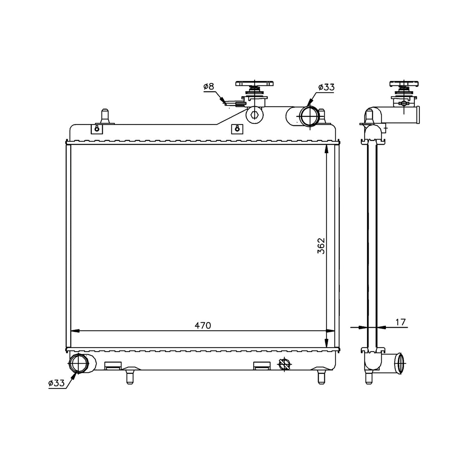 Hyundai Accent Admire 1.5crdı 99+ 2531025810 mt 360*458*16 Fiyatı