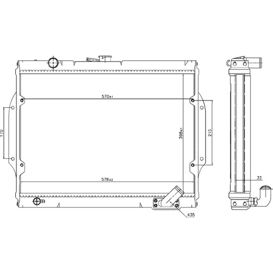 Mitsubishi L200 87+ MB356390 mt 397*568*32 Fiyatı