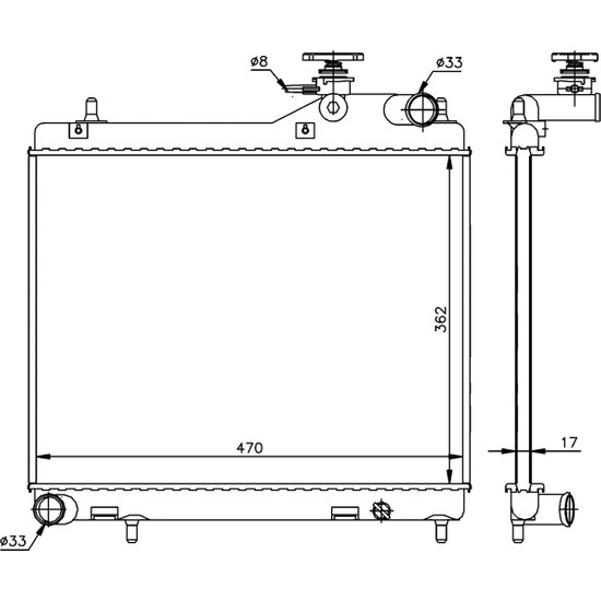 Hyundai Accent Admire 1.5crdı 99+ 2531025810 mt 360*458*16 Fiyatı
