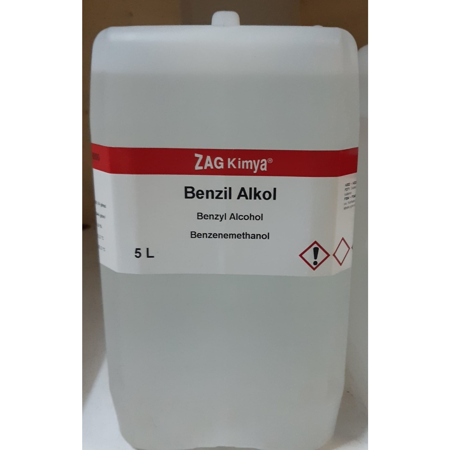Zag Kimya Benzil Alkol Chem Pure - 5 Lt Fiyatı - Taksit Seçenekleri