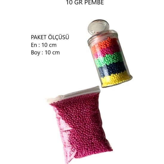 Atermit Atermit epp Renkli Boncuk Köpük Aksesuar 10 gr Fiyatı