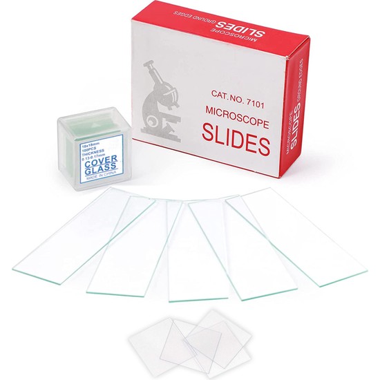 Mikroskop Lam ve Lamel Seti. (50 Adet Lam + 100 Adet Lamel) Fiyatı