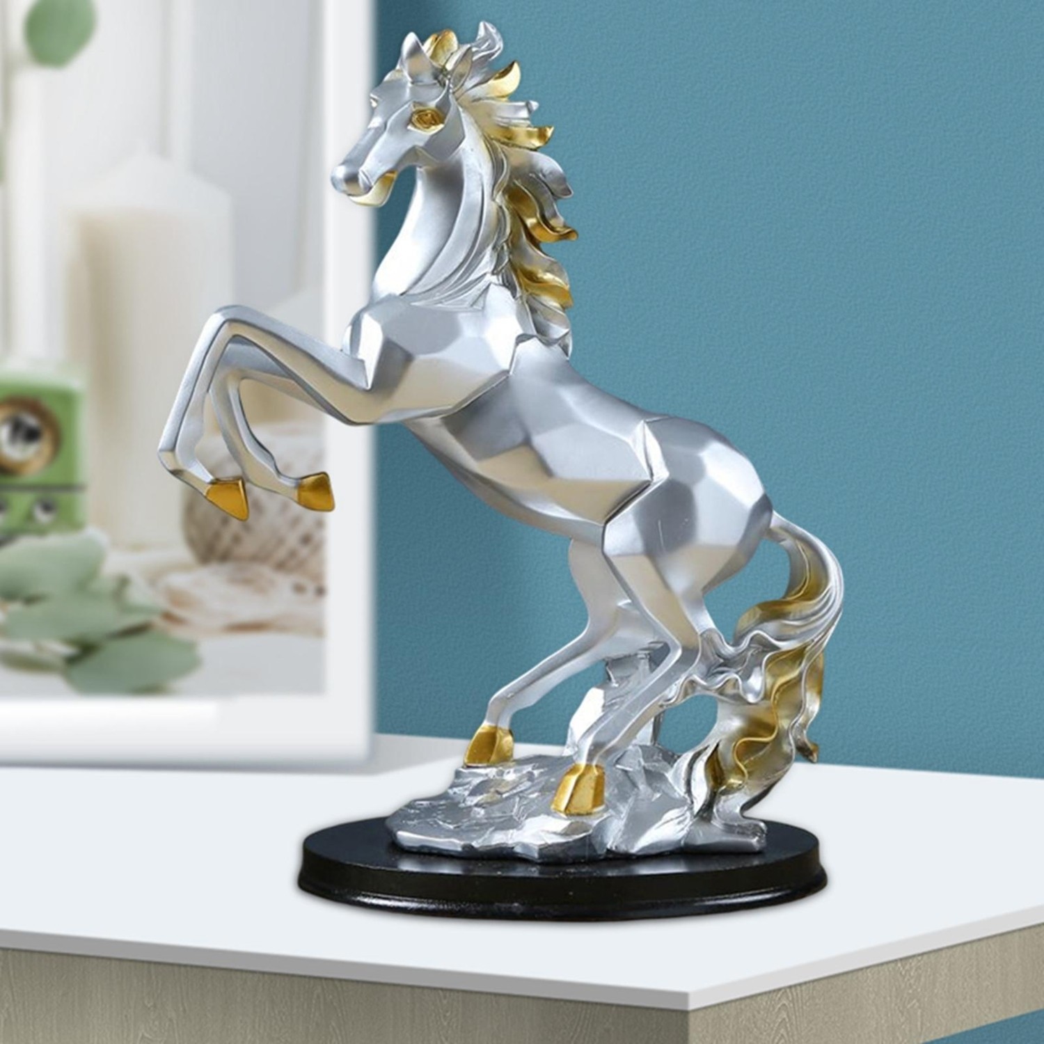 Chasoe At Heykeli Heykel Koleksiyon Süsü Raf Masası Dekor Fiyatı