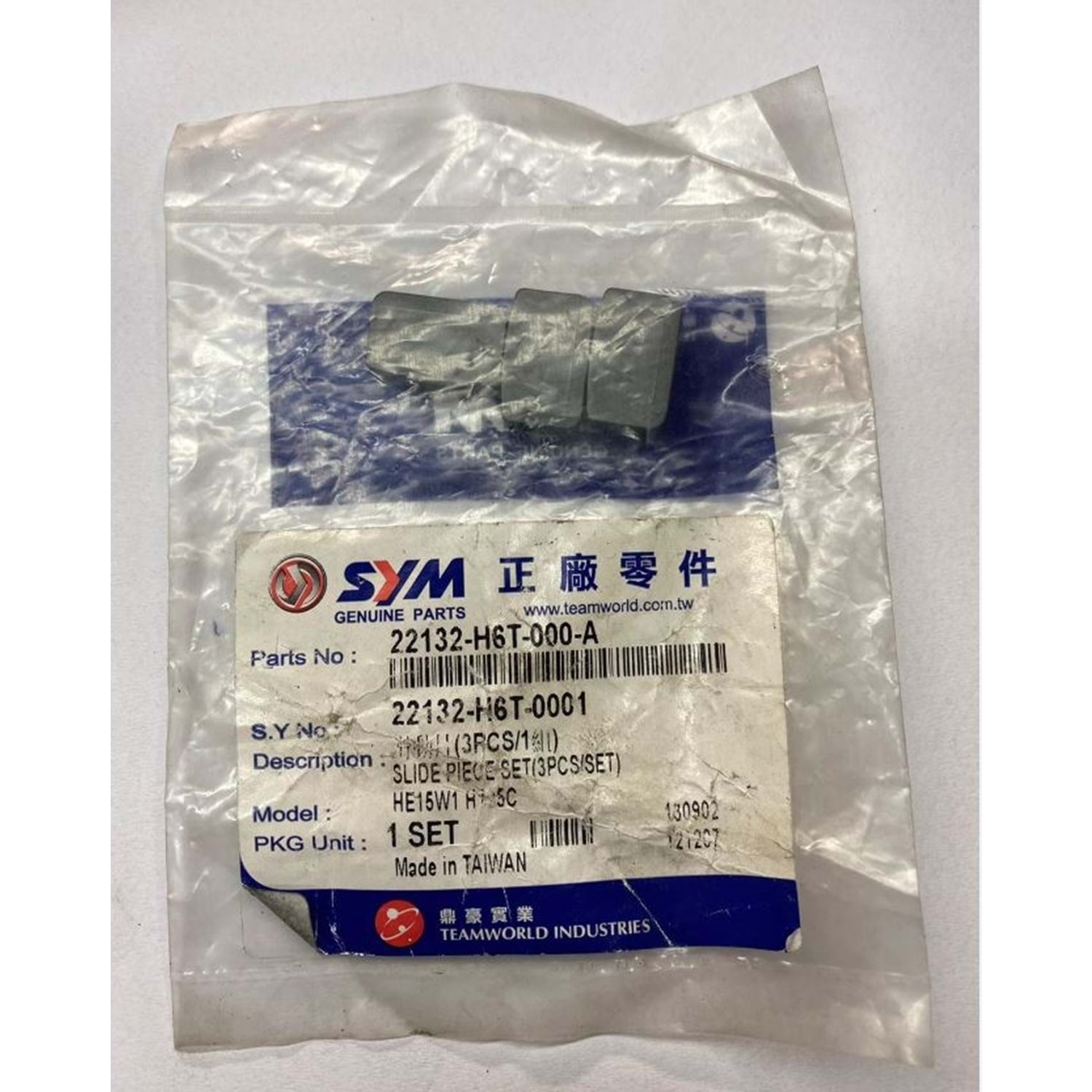 Sym VS125 Vs 150 Kızak Kayma 22132-H6T-000-A Fiyatı