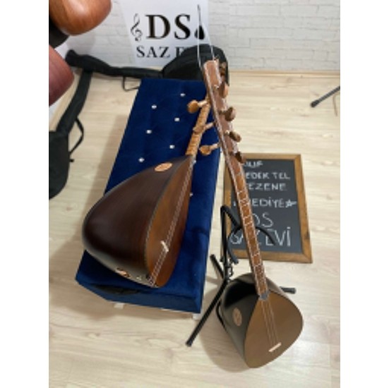 Venge Tekne Sedefli Jaklı Yüksek Kalite Kısa Sap Bağlama Saz Fiyatı