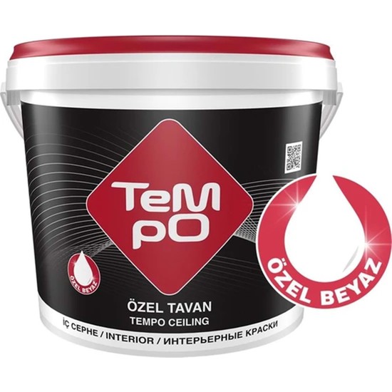 Tempo Özel Tavan Boyası 17.5kg Fiyatı - Taksit Seçenekleri