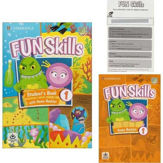 Cambridge University Press Fun Skills Level 1 Student's Book Kitabı