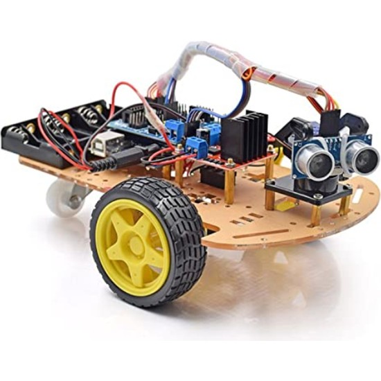 Arduino Emes Robotik Arduıno 2wd Engelden Kaçan Robot Araç Fiyatı