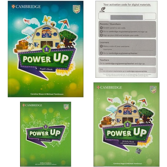 Power Up Level 1 : Pupil's Book + Home Booklet + Activity Kitabı