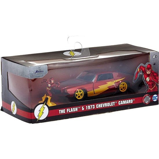 JADA Dc Flash Chevy Camaro 1:32 Ölçek Die Cast Metal Araba, Fiyatı