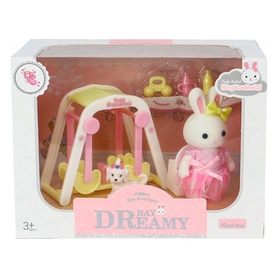 Bay Dreamy Mini Tavşan Aksesuarlı Salıncak Seti Fiyatı