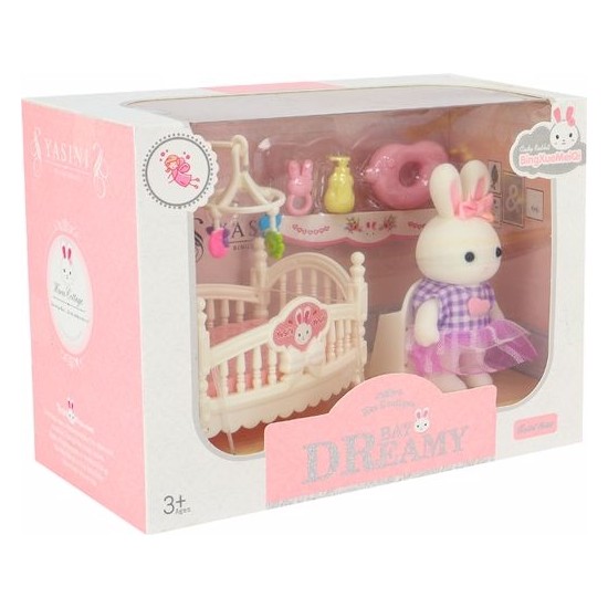 Bay Dreamy Mini Tavşan Aksesuarlı Bebek Odası Seti Fiyatı