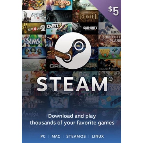 Steam Gift Card 5 Usd Fiyatı, Taksit Seçenekleri ile Satın Al