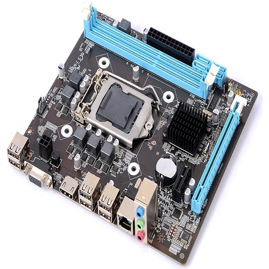 XASER Intel H55 Soket LGA1156 DDR3 1600 Mhz VGA HDMI Anakart Fiyatı
