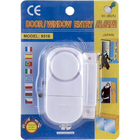 POWERMASTER PM-17795 MİNİ MANYETİK PENCERE VE KAPI GÜVENLİK Fiyatı